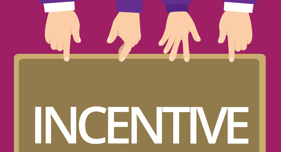 Handwriting text writing Incentive. Concept meaning thing that ...